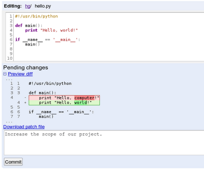 Edit Source Files on Google Project Hosting